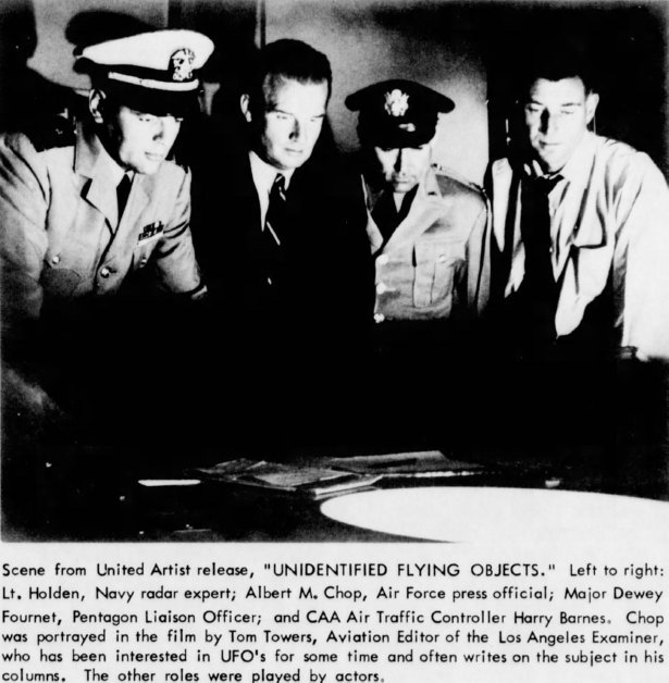 Saturday Night Uforia: General Samford Meets The Press